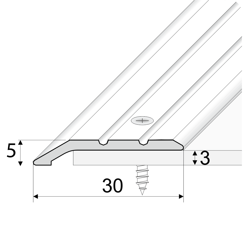 Aluminium Door Thresholds - Profiles Direct