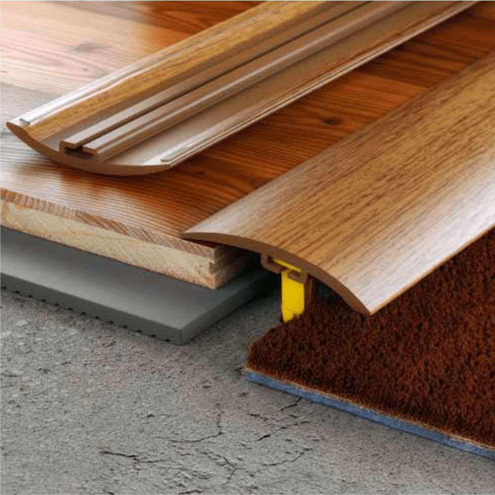 Threshold Strips for different flooring levels - Profiles Direct