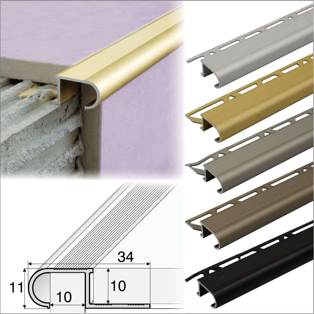 Tile Edge Trim Get the Perfect Edge - Profiles Direct